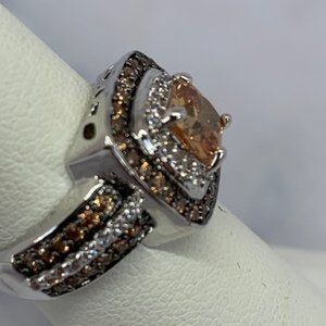 RS Covenant | Jewelry | Rs Covenant Sparkling Clear Chocolate Cz Ring ...